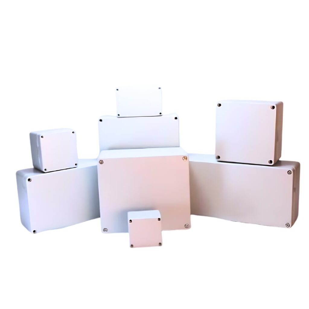 IP-65 ABS ENCLOSURES PLAIN WALL. ABS BASE WITH ABS OPAGUE LID. (AS ...